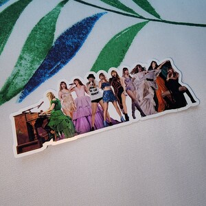 Eras Concert Outfits Tour Sticker updated With TTPD - Etsy