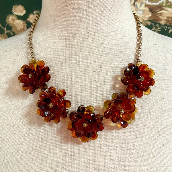 Tortoise Shell Vintage Necklace - Etsy