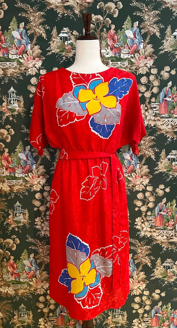 Vintage 80s floral dress - Gem