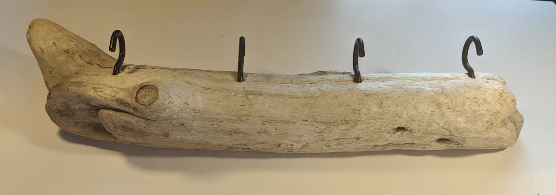 17 43 Cm Driftwood Hooks Rustic Clothes Hanger - Etsy