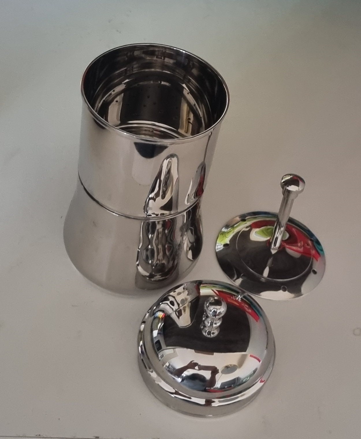 South Indian Stainless Steel Traditional Drip Coffee Filter, Filter ...