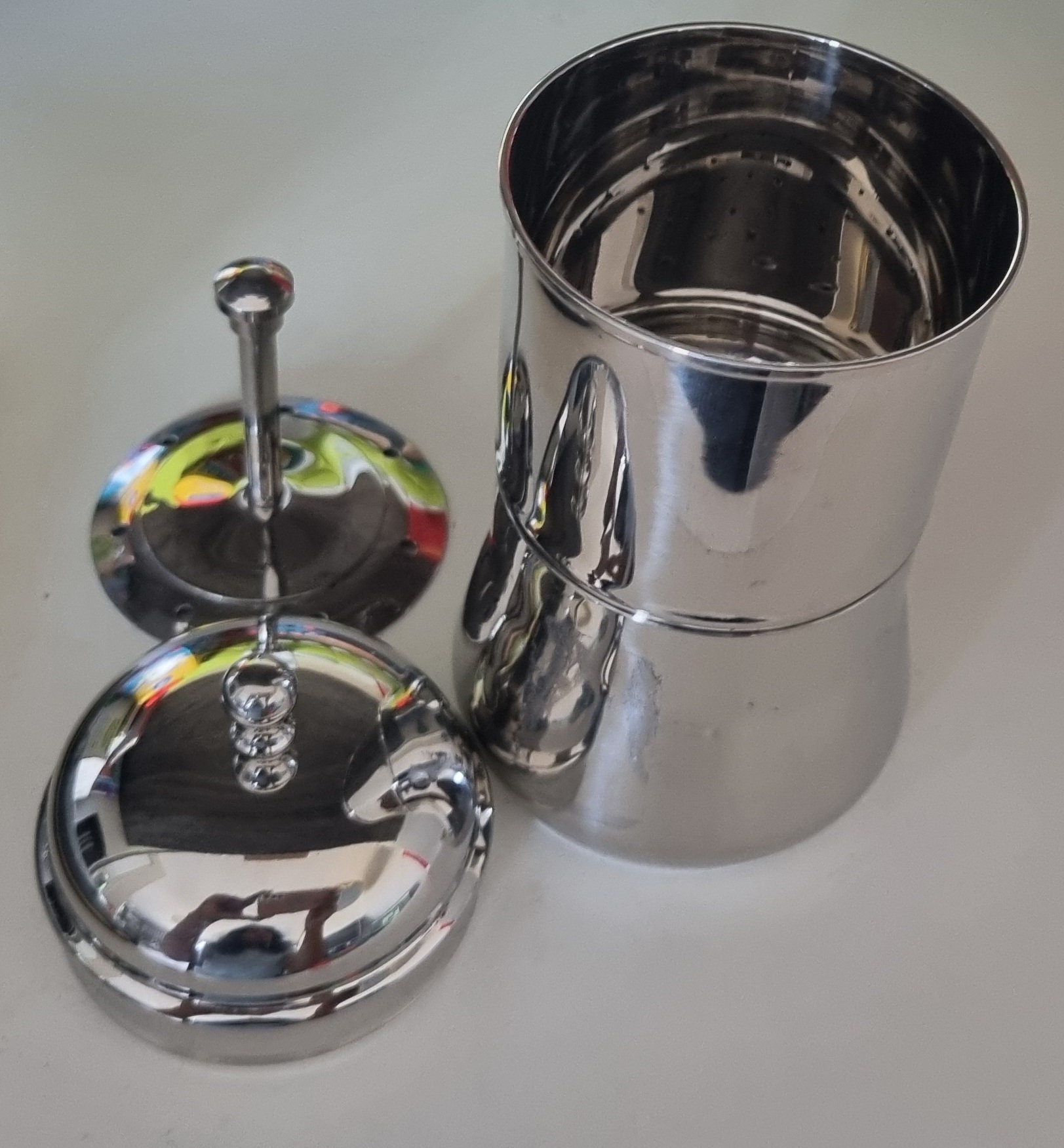 South Indian Stainless Steel Traditional Drip Coffee Filter, Filter ...