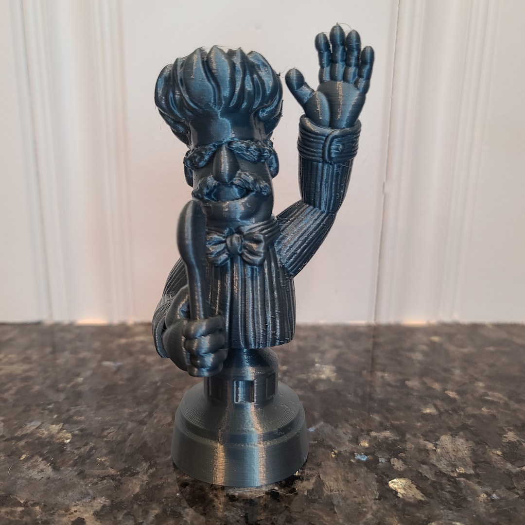 Swedish Chef Bust Fan Interpretation Muppets - Etsy