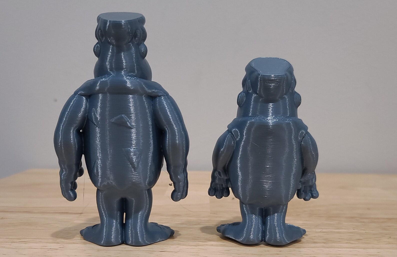 Fred Flintstone & Barney Rumble 3D Printed Figures Fan Art - Etsy