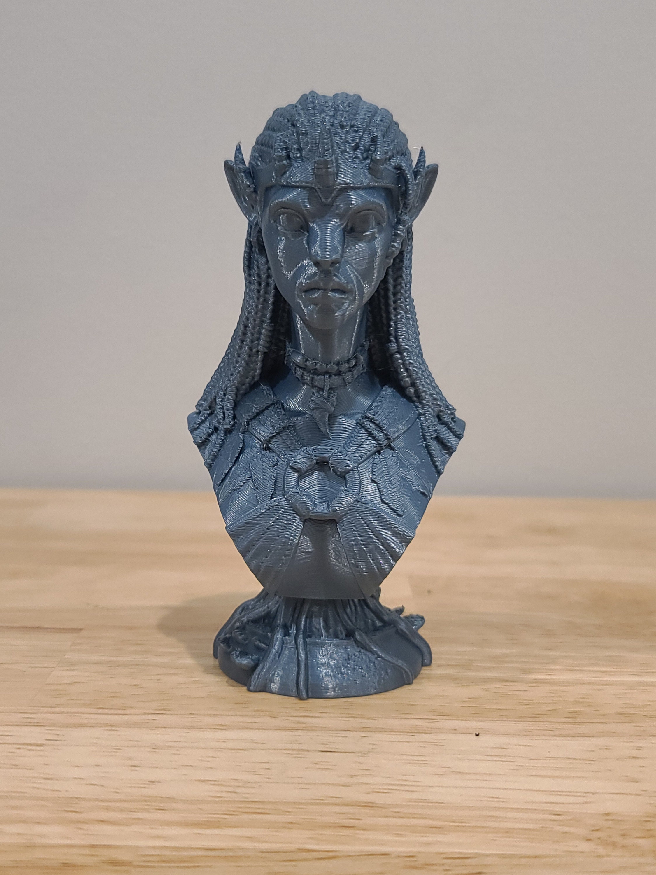 Neytiri as a Tsahik From Avatar 3D Printed Bust Fan Art - Etsy