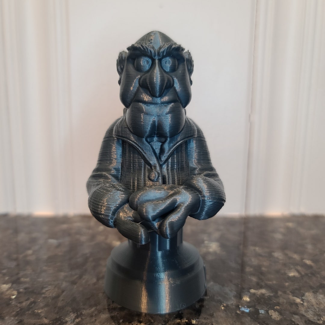 Statler Bust Fan Interpretation Muppets - Etsy