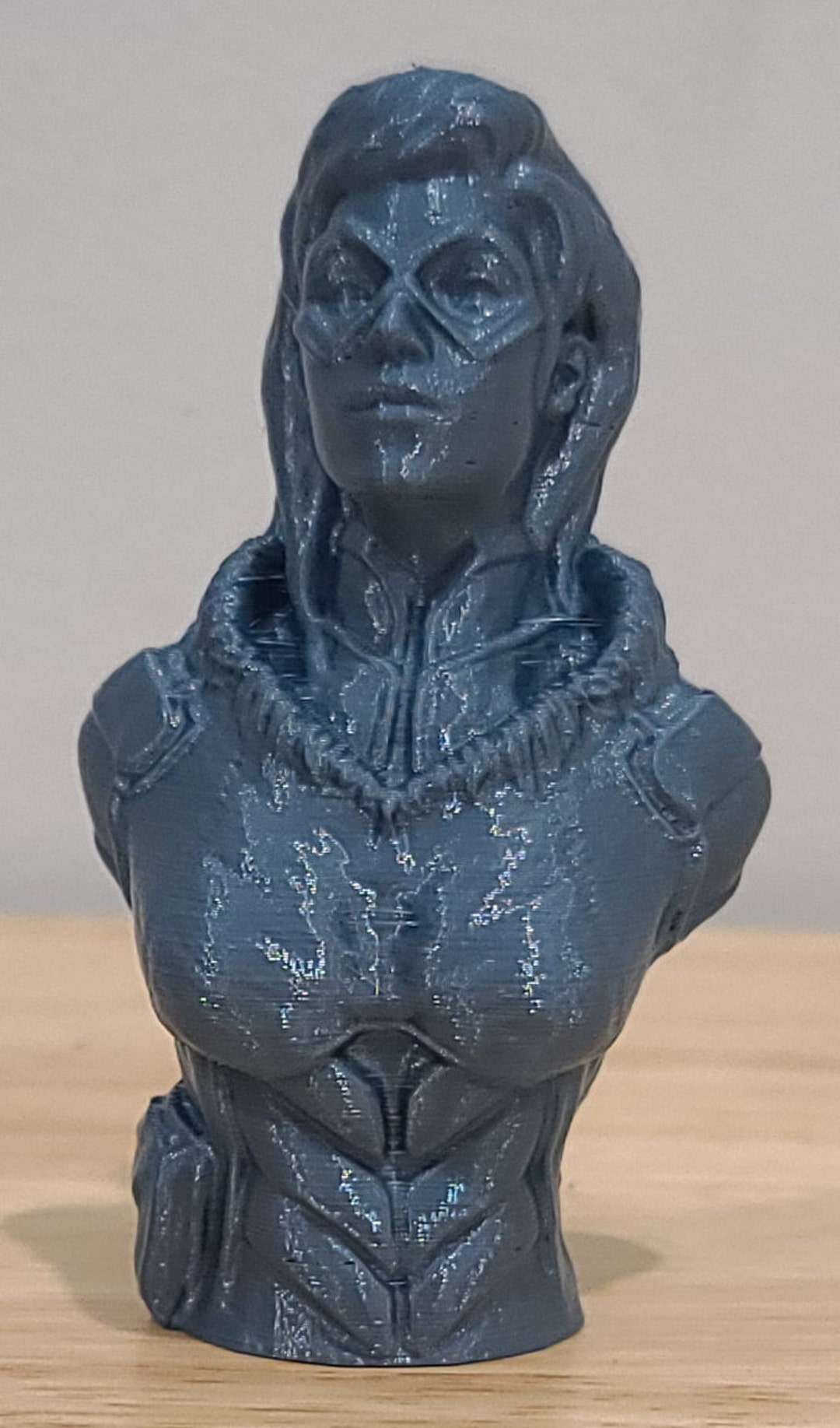 Elektra 3D Printed Bust Fan Art Marvel - Etsy