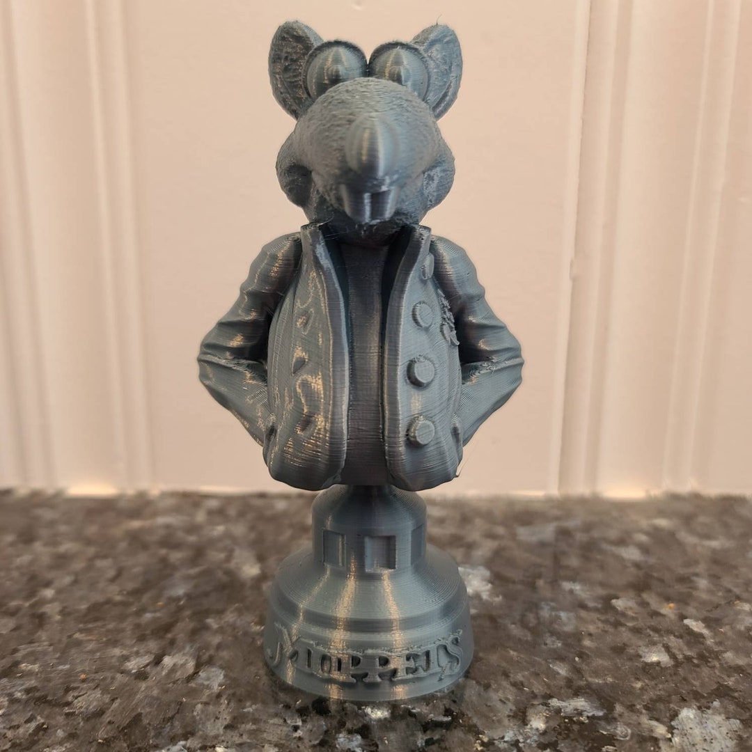 Rizzo the Rat Bust Fan Interpretation Muppets - Etsy