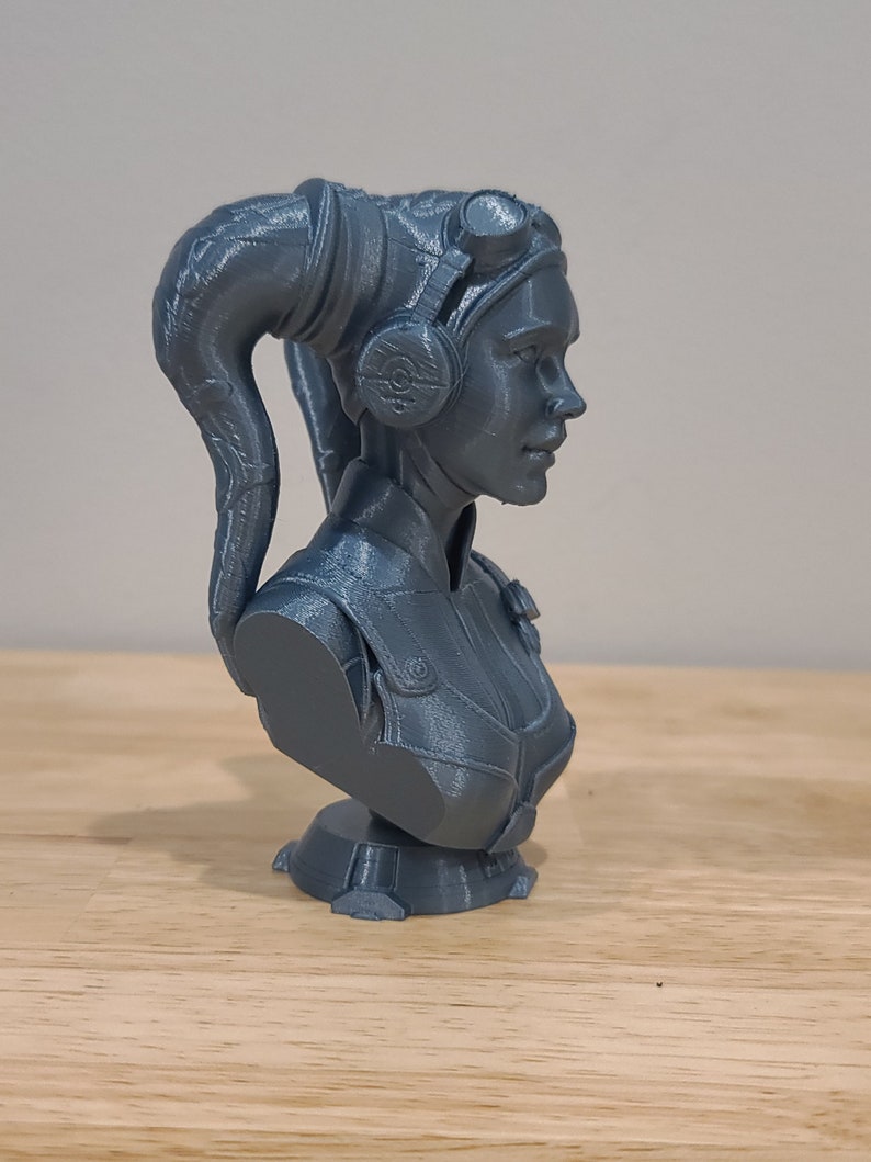 Hera Syndulla From Star Wars 3D Printed Bust Fan Art - Etsy