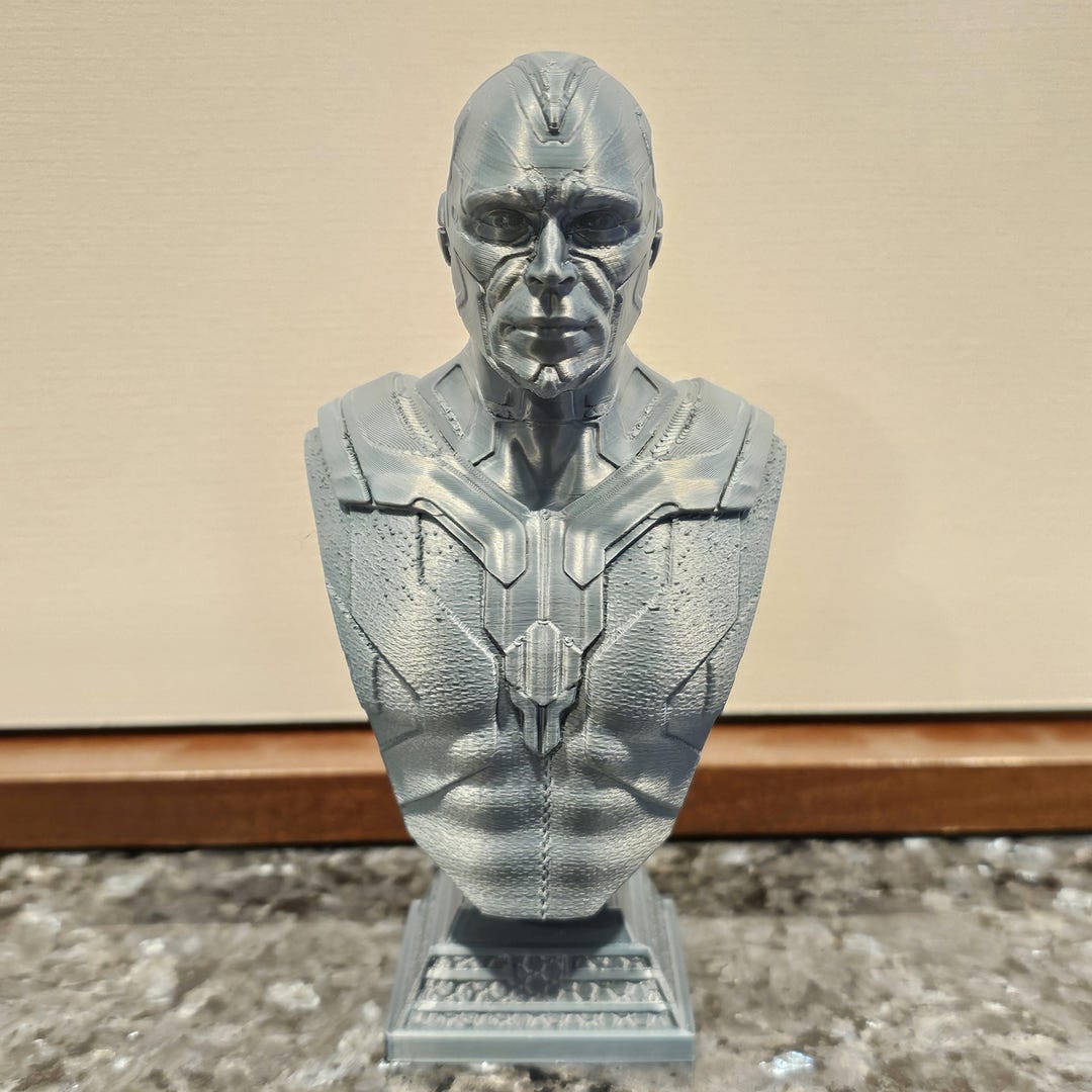 Vision Full Bust Marvel Fan Interpretation - Etsy