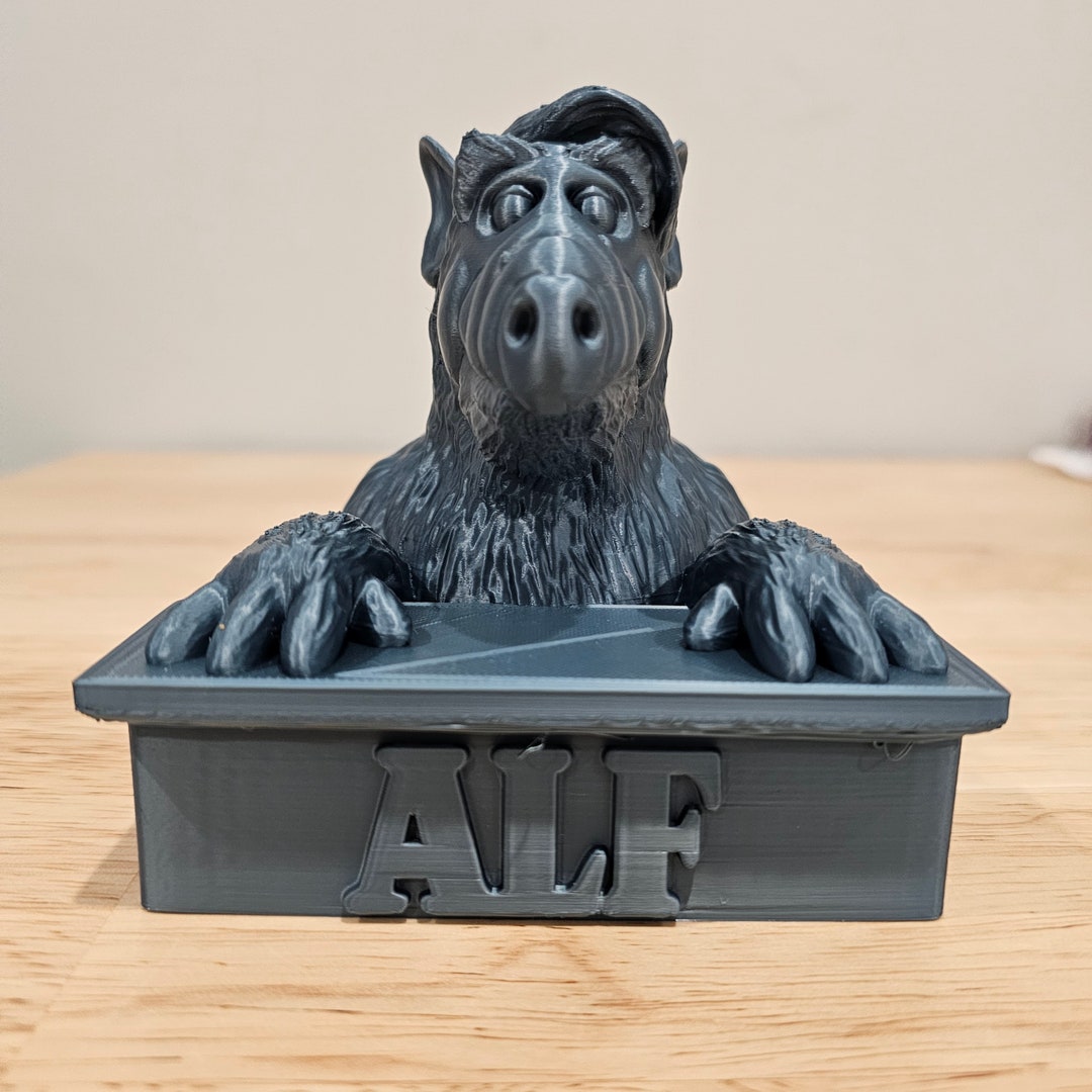 Alf 3D Printed Figure, Alf Fan Art Alf STL - Etsy