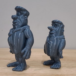 Fred Flintstone & Barney Rumble 3D Printed Figures Fan Art - Etsy