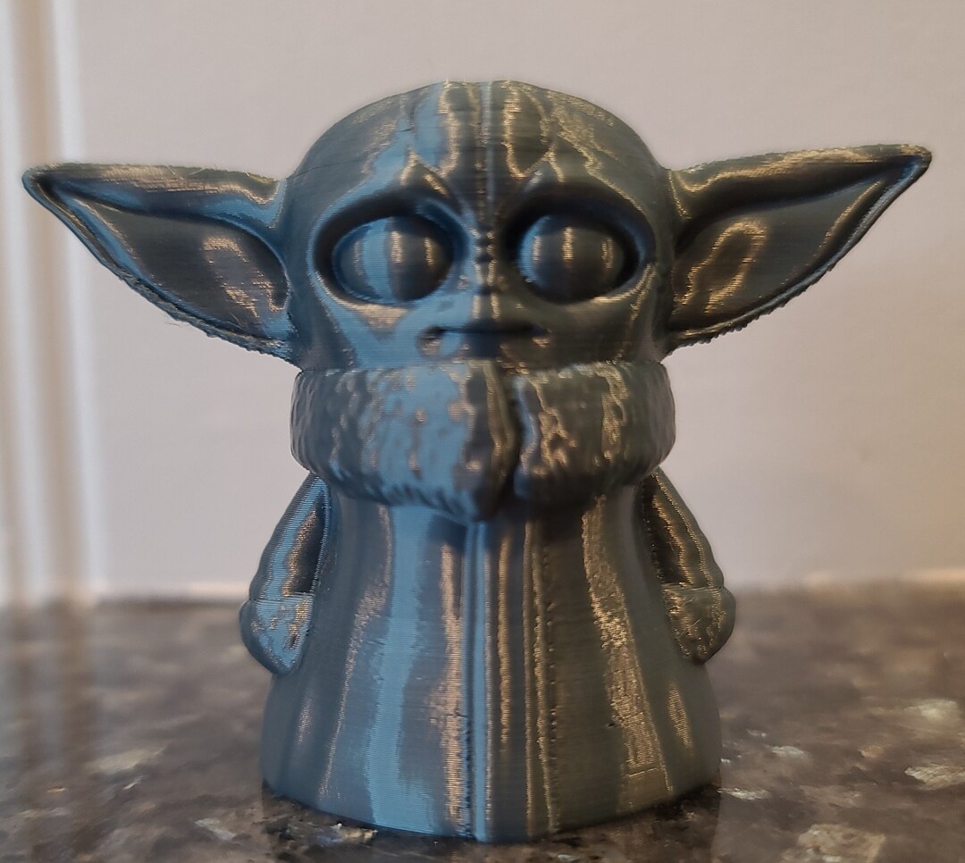 Mini Grogu/baby Yoda Sculpture - Etsy
