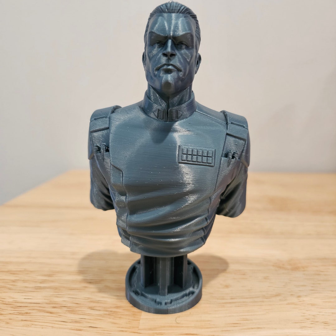 Grand Admiral Thrawn 3D Printed Bust | Star Wars - Etsy