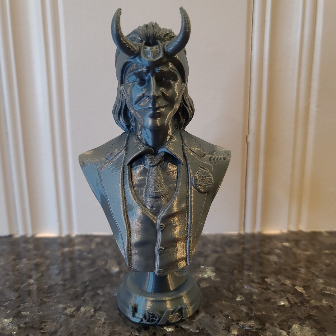 Loki Marvel Bust Fan Interpretation - Etsy