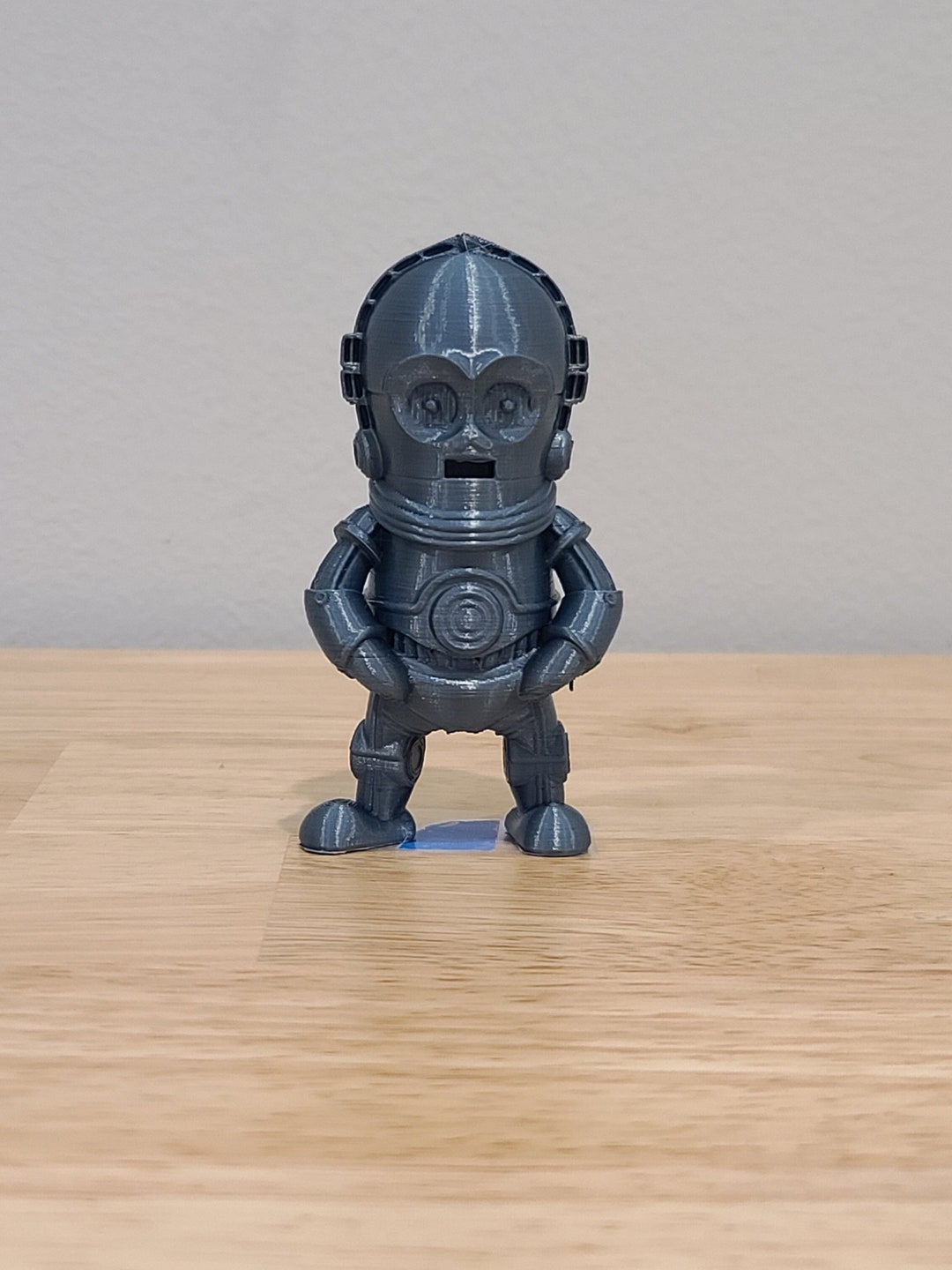 Mini C3PO 3D Printed Bust Star Wars Fan Art - Etsy