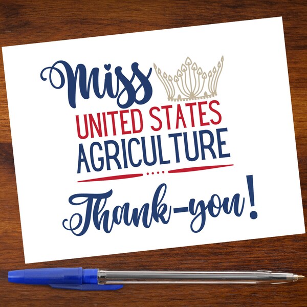Agricultural Thank You Cards - Etsy