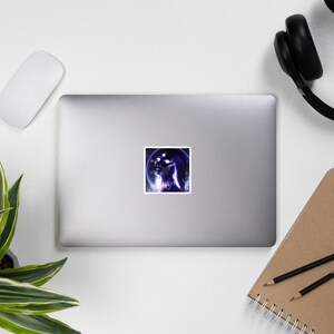 Dark Moon Goddess Sticker - Etsy