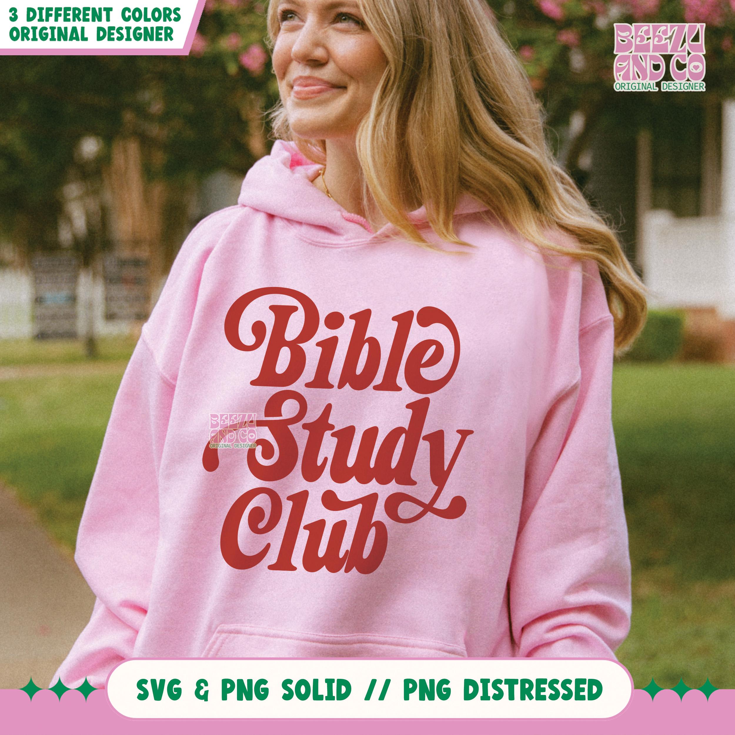 Bible Study Club Svg Png, Christian PNG, Christian SVG, Retro ...
