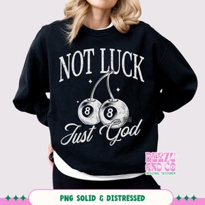 Not Luck Just God Png, Jesus Swag Png, Serve Png, Worship Png, Glorify ...