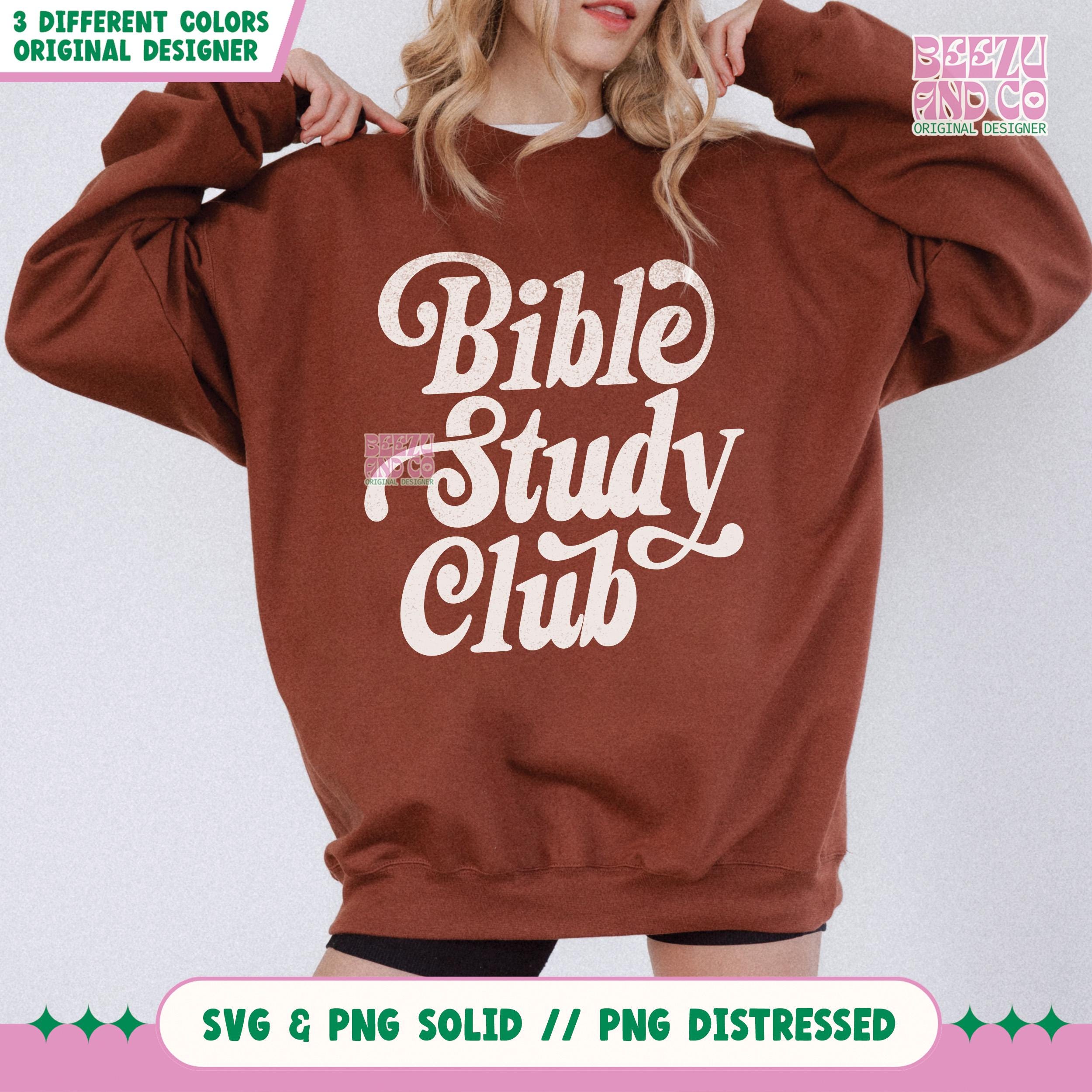 Bible Study Club Svg Png, Christian PNG, Christian SVG, Retro ...