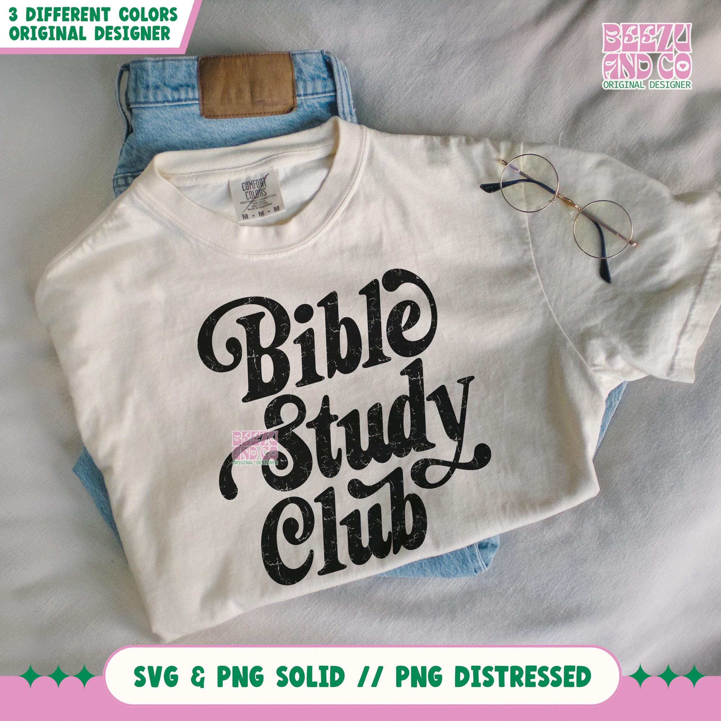 Bible Study Club Svg Png, Christian PNG, Christian SVG, Retro ...
