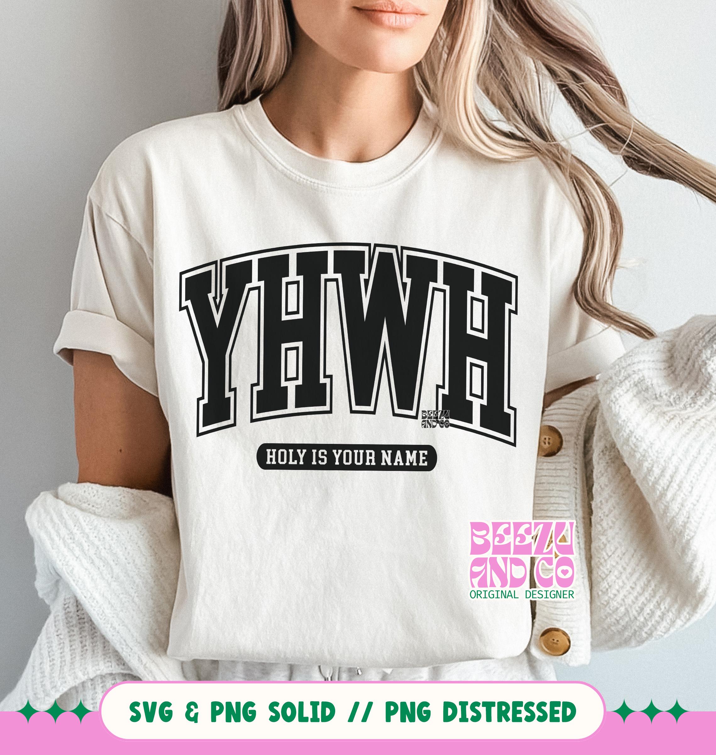 YHWH Svg, YHWH Png, Varsity YHWH Svg, Christian Gift, Christian ...