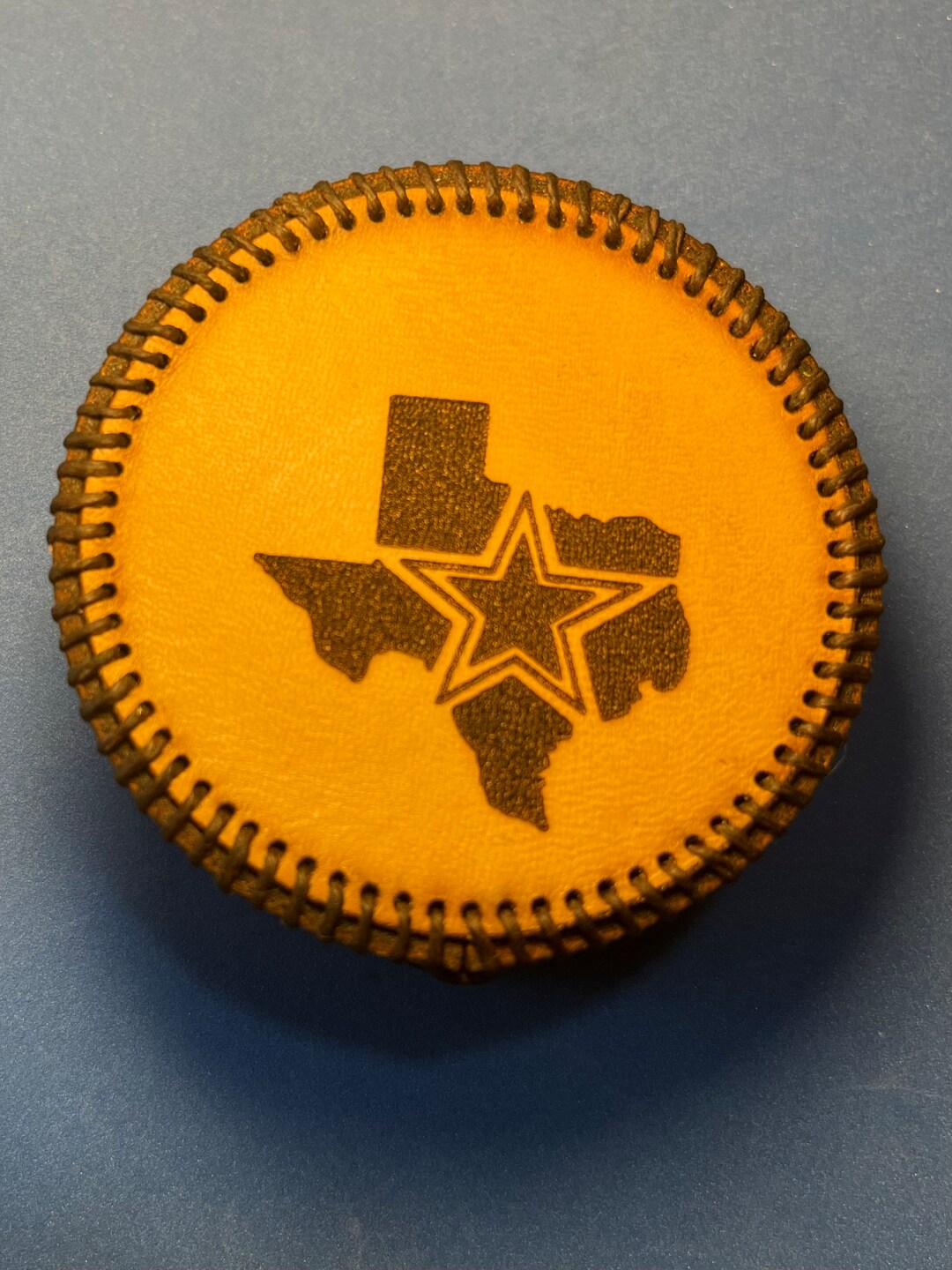 Texas, Dallas Cowboys, NFL, Leather, Chew Can, Dip Can, Snuff, Tobacco ...