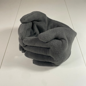 Realistic Hands Earmuffs in Grey - Etsy