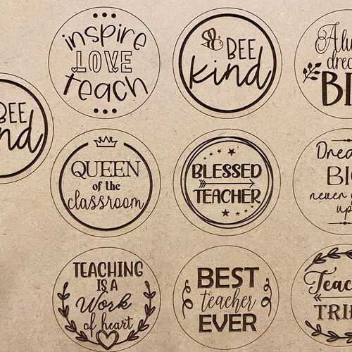 Teacher Lanyard SVG Bundle - Etsy