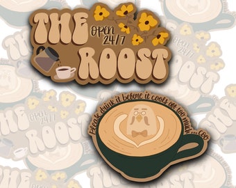 Roost Sticker - Etsy
