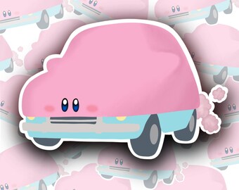Kirby Karby Sticker - Etsy