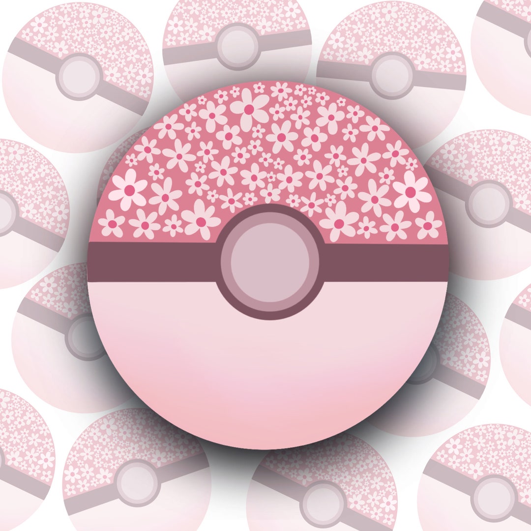 Pokemon Pokeball Holographic Vinyl Sticker, Laptop Decal - Etsy