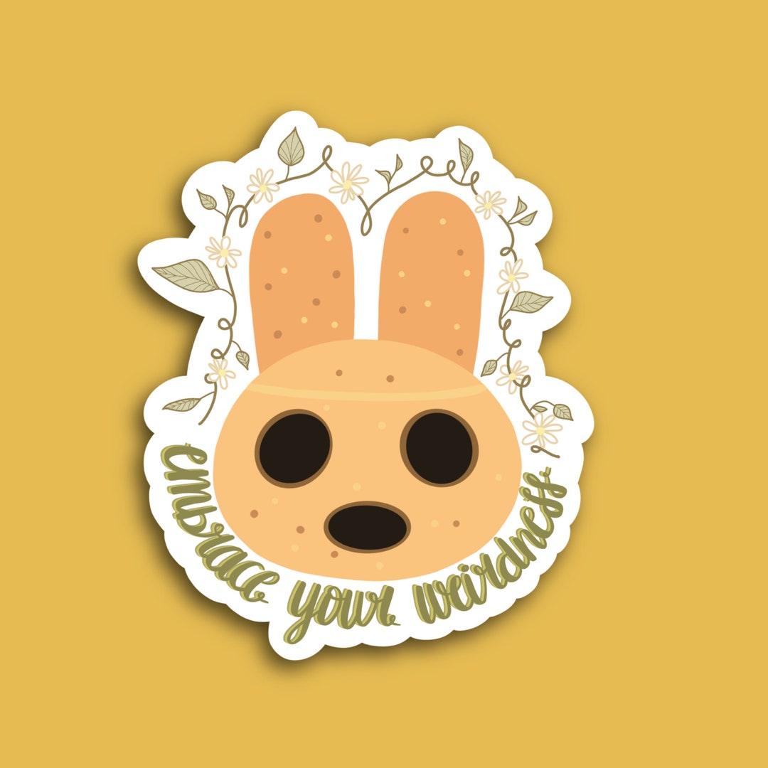 Coco Animal Crossing Vinyl Sticker | ACNH | Embrace Your Weirdness - Etsy