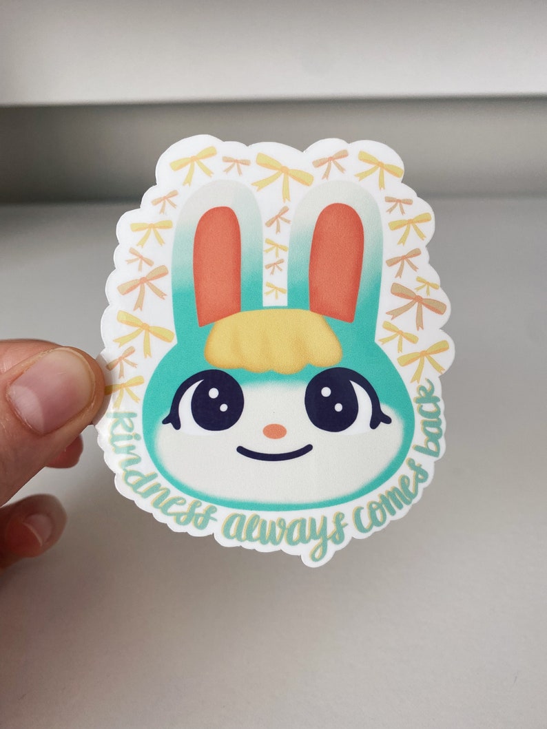 Shino Sasha and Ione Animal Crossing Vinyl Stickers ACNH - Etsy