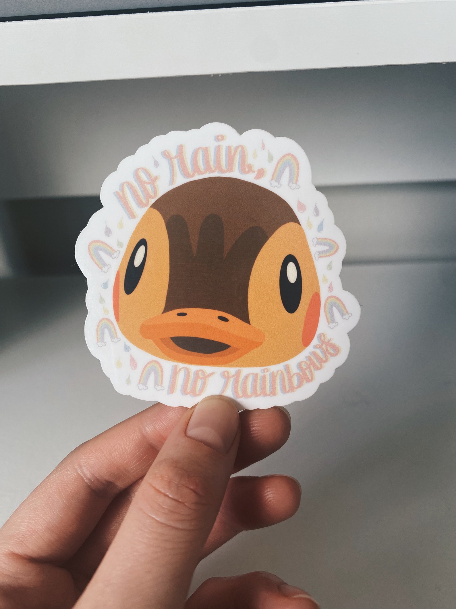 Molly Animal Crossing Vinyl Sticker ACNH - Etsy