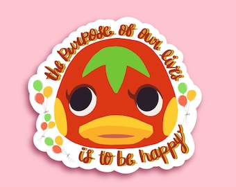 Acnh Ketchup Sticker - Etsy