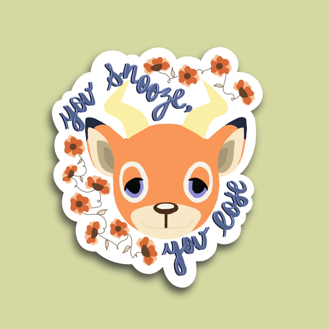Beau Animal Crossing Vinyl Sticker | ACNH - Etsy