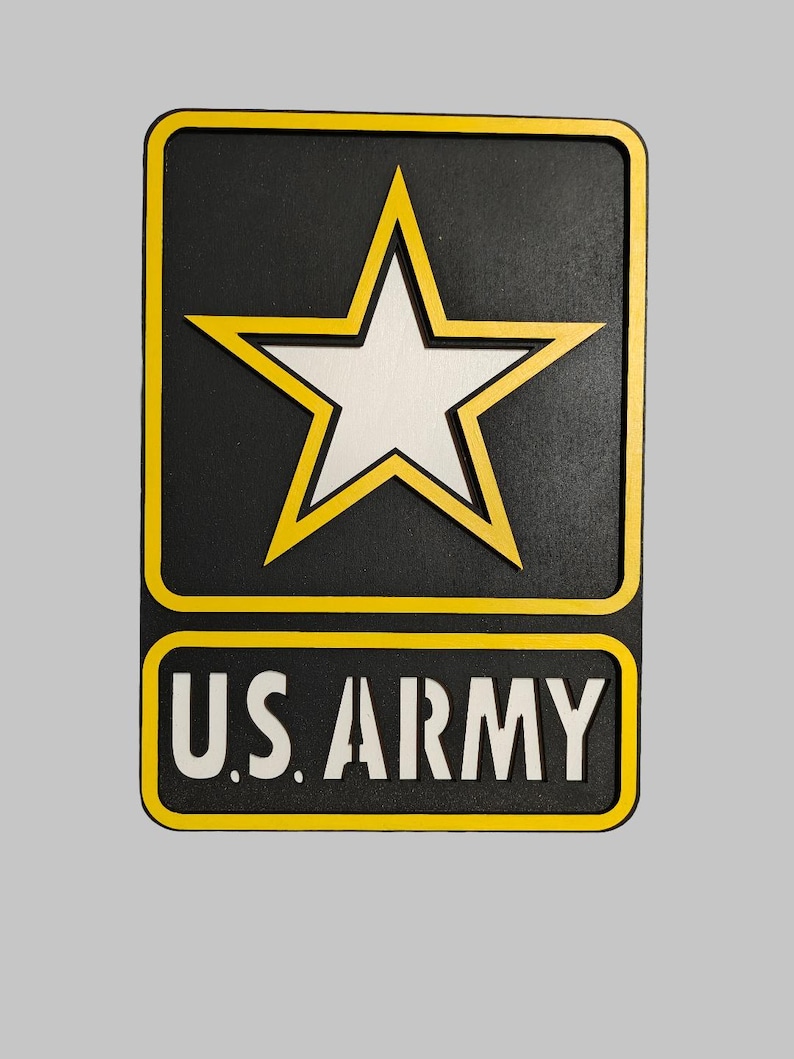 Army Logo Laser-Dateien in Lightburn & SVG - Etsy.de