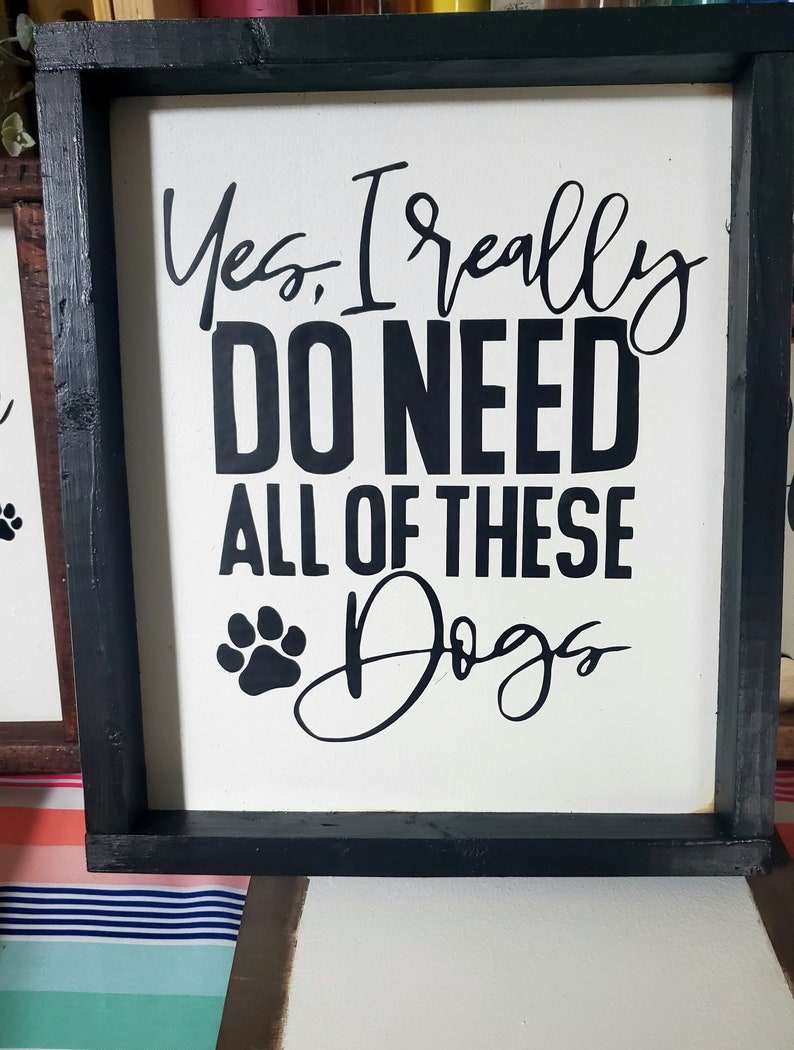 Customized Wooden Sign, Dog Sign, Funny Dog Sayings, Personalized Wood ...