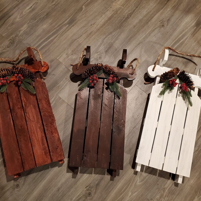 Decorative Sled - Etsy