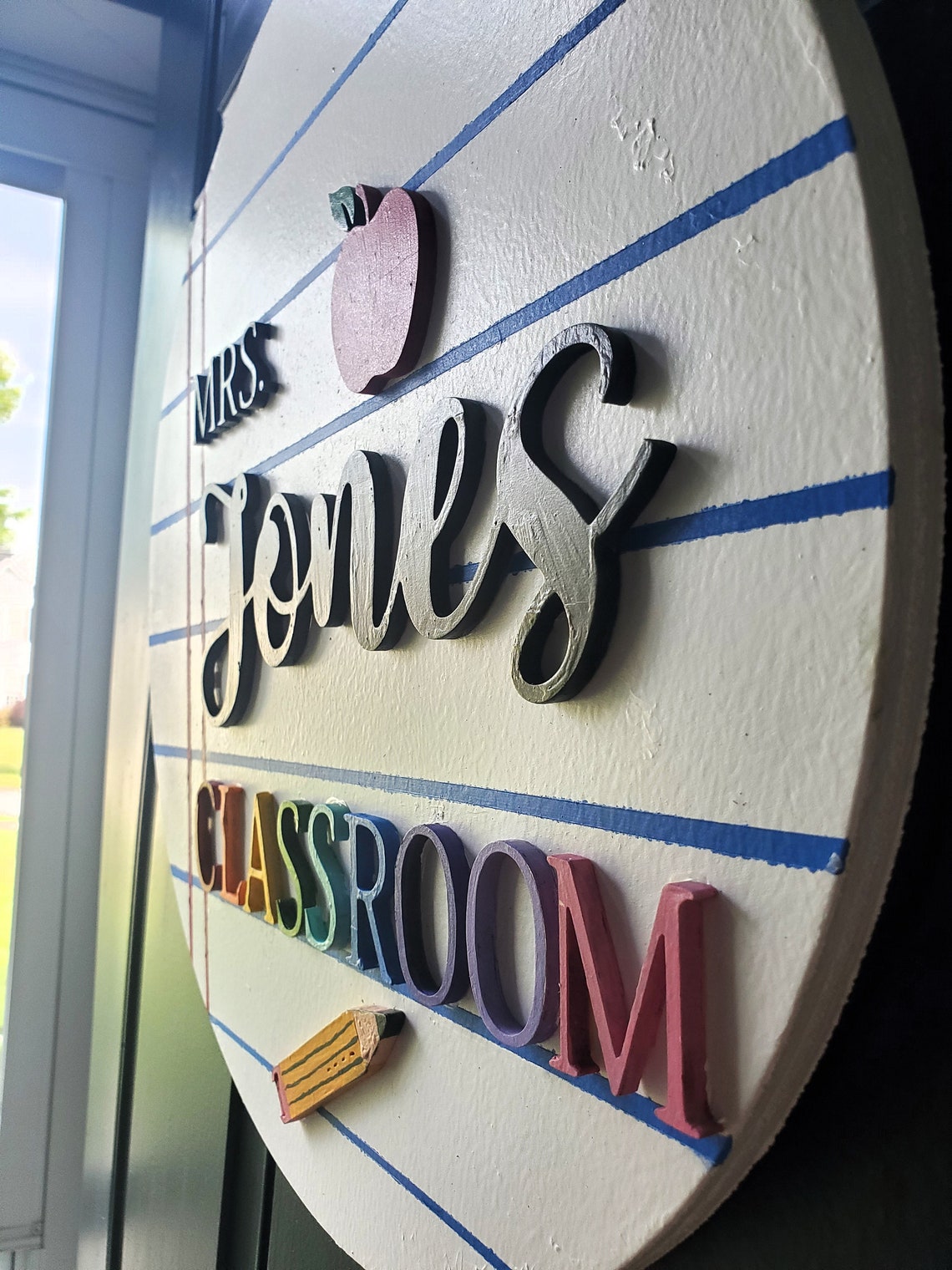 Welcome 3D Front Door Sign | Teachers | Home Decor| Handmade Gift ...