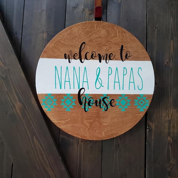 Welcome Home Papa Sign - Etsy