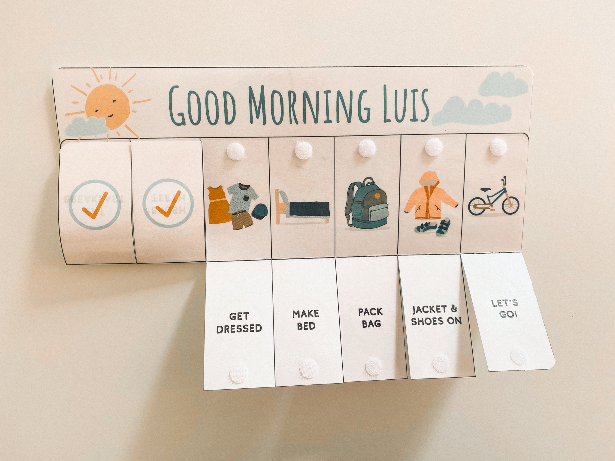 Flip Chart Evening Routine & Morning Routine/plan for - Etsy