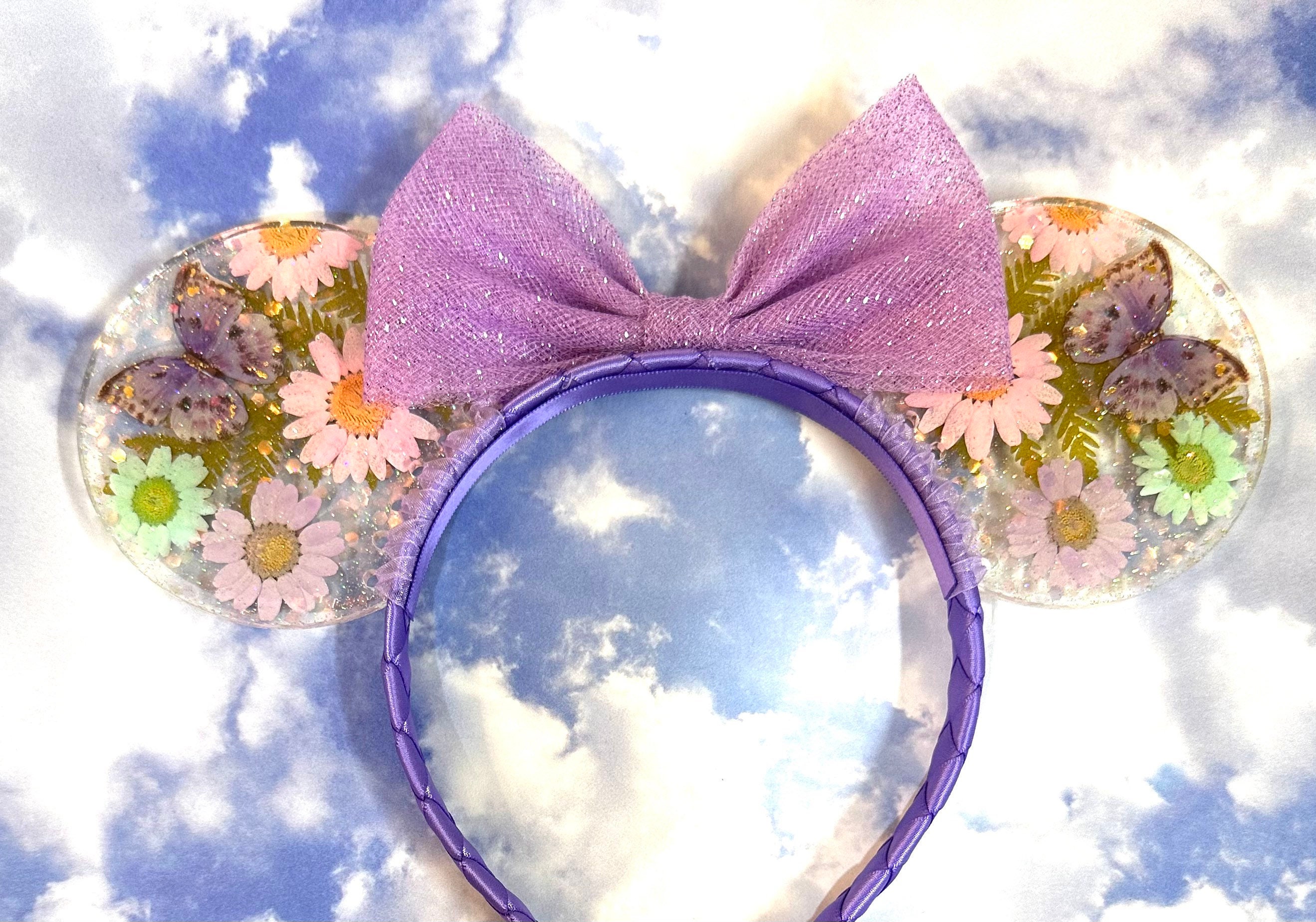 Resin Mouse Ears Butterfly Garden Resin Mouse Ears - Etsy