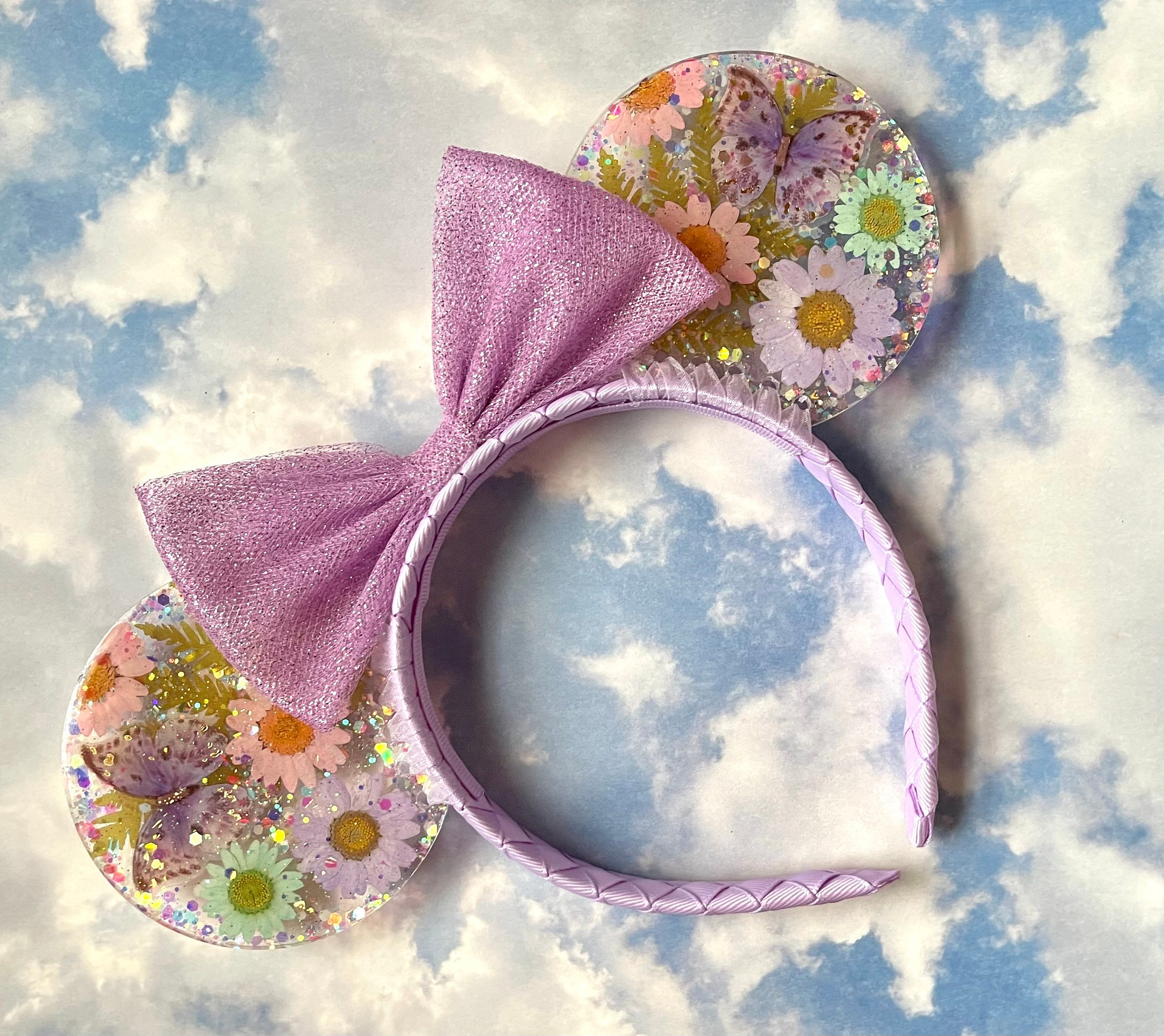 Resin Mouse Ears Butterfly Garden Resin Mouse Ears | Etsy