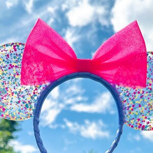 Resin Mouse Ears, Pink Orchid Resin Mouse Ears - Etsy