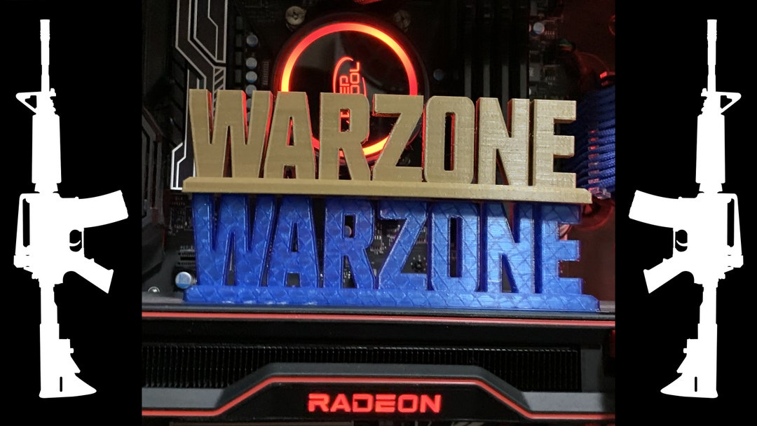 WARZONE 3D Printed Logo - Etsy