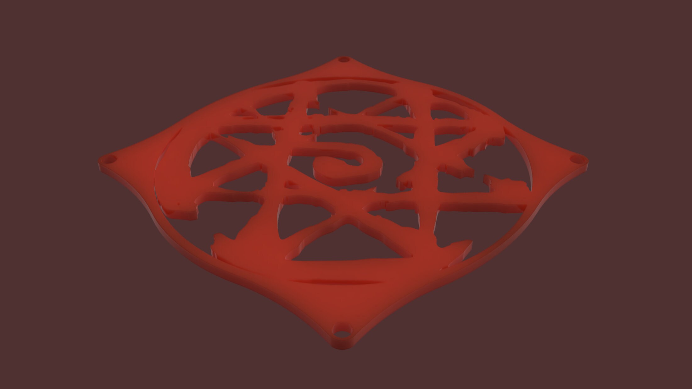 Fullmetal Alchemist Blood Rune Fan Grill/cover (120mm + 140mm) - Etsy