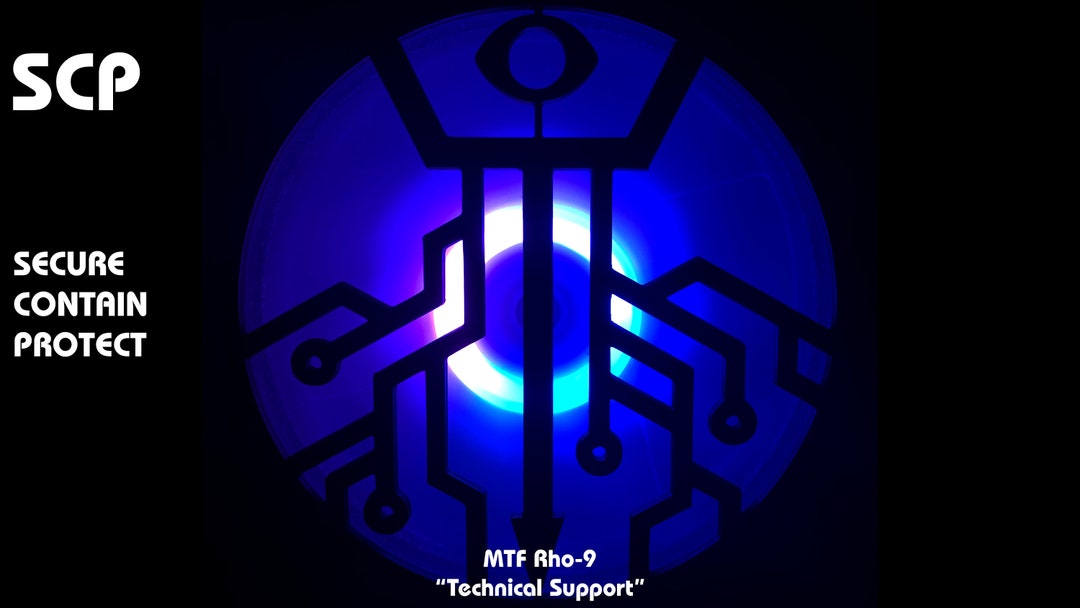 SCP RHO-9 "technical Support" Fan Grill/cover (120mm + 140mm) - Etsy